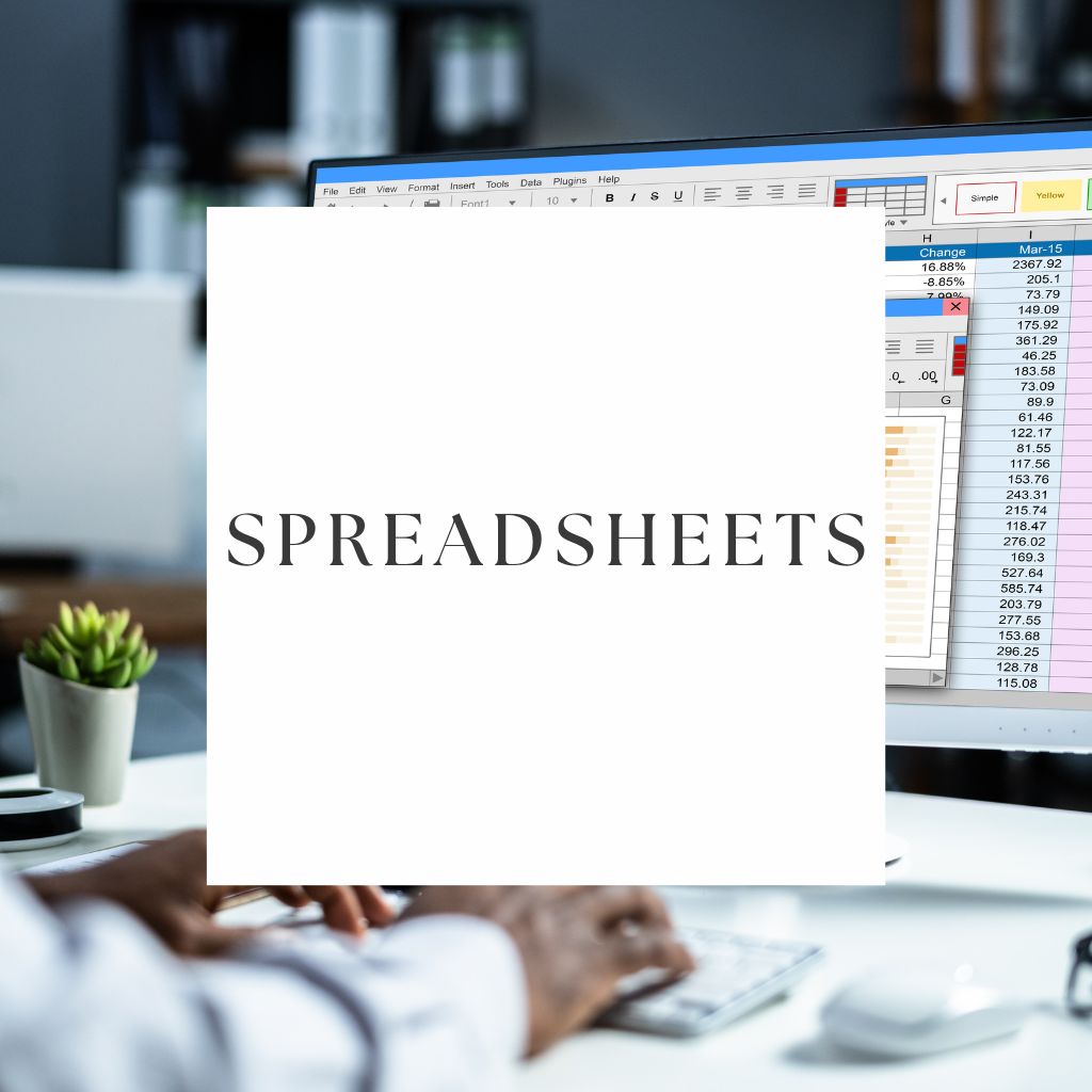 Spreadsheets – My Business Pod