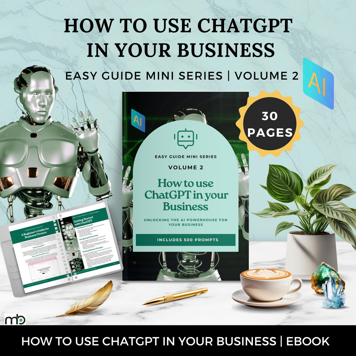 ChatGPT Mastery Bundle, Beginners Course, Business, Prompts, Commands ...