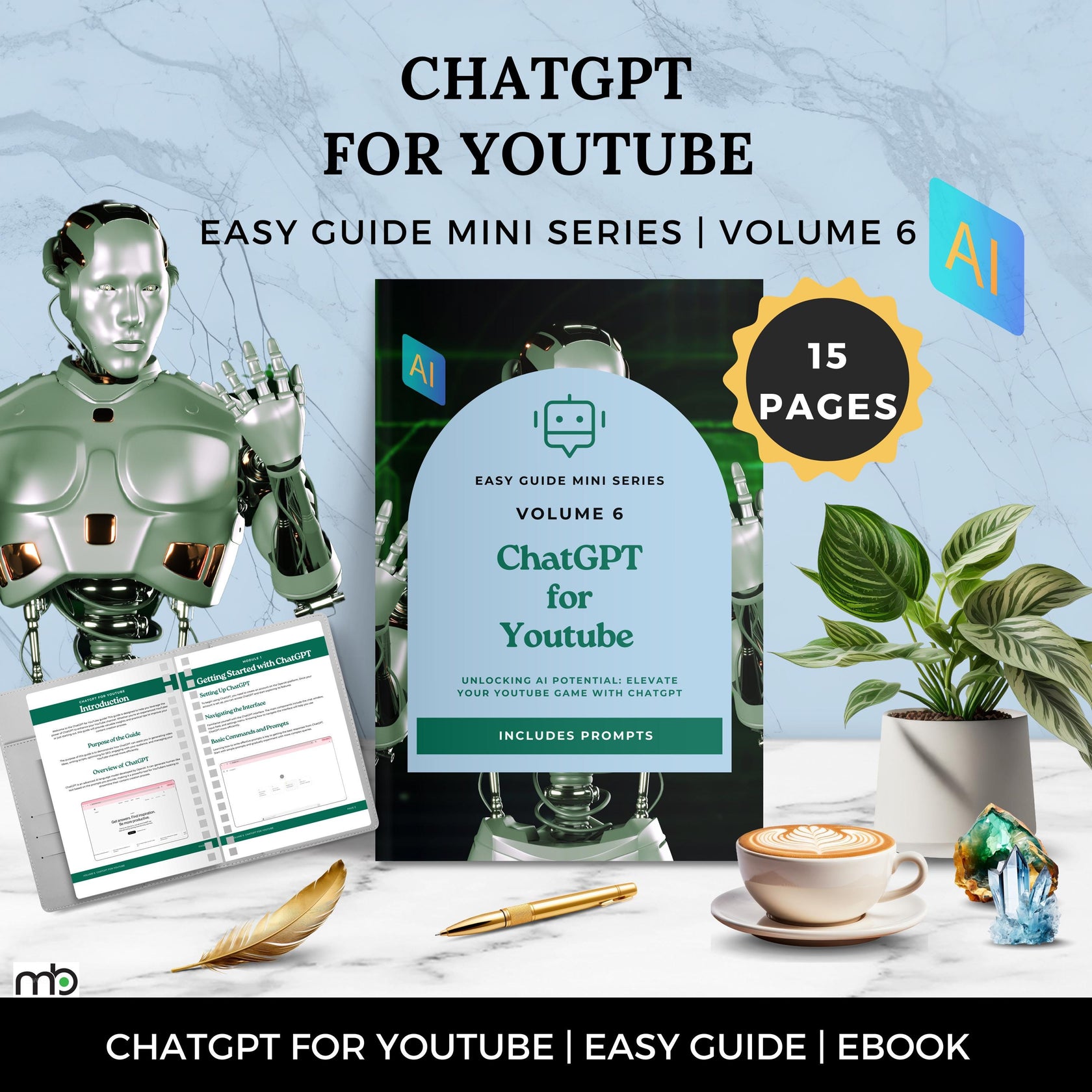 ChatGPT Mastery Bundle, Beginners Course, Business, Prompts, Commands ...