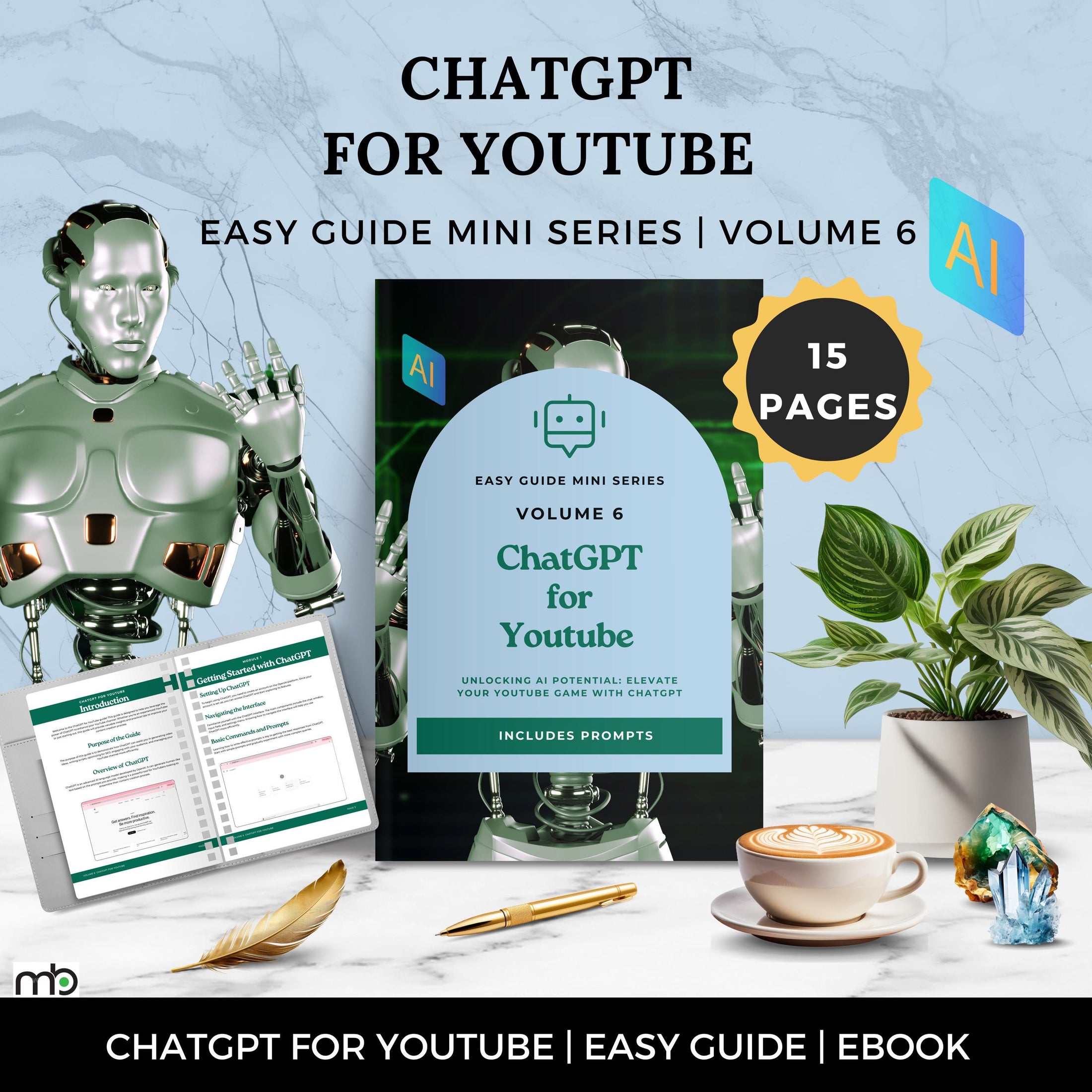 ChatGPT Mastery Bundle, Beginners Course, Business, Prompts, Commands ...
